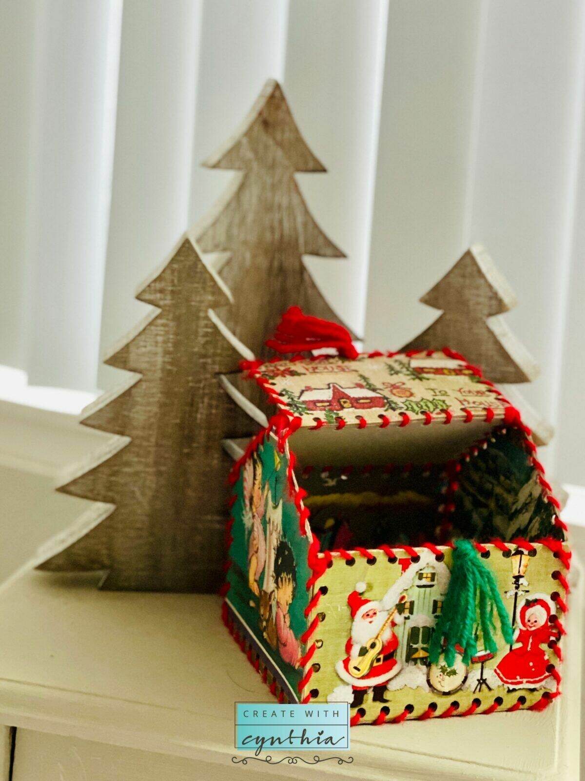 Repurposing Holiday Cards! | Create With Cynthia