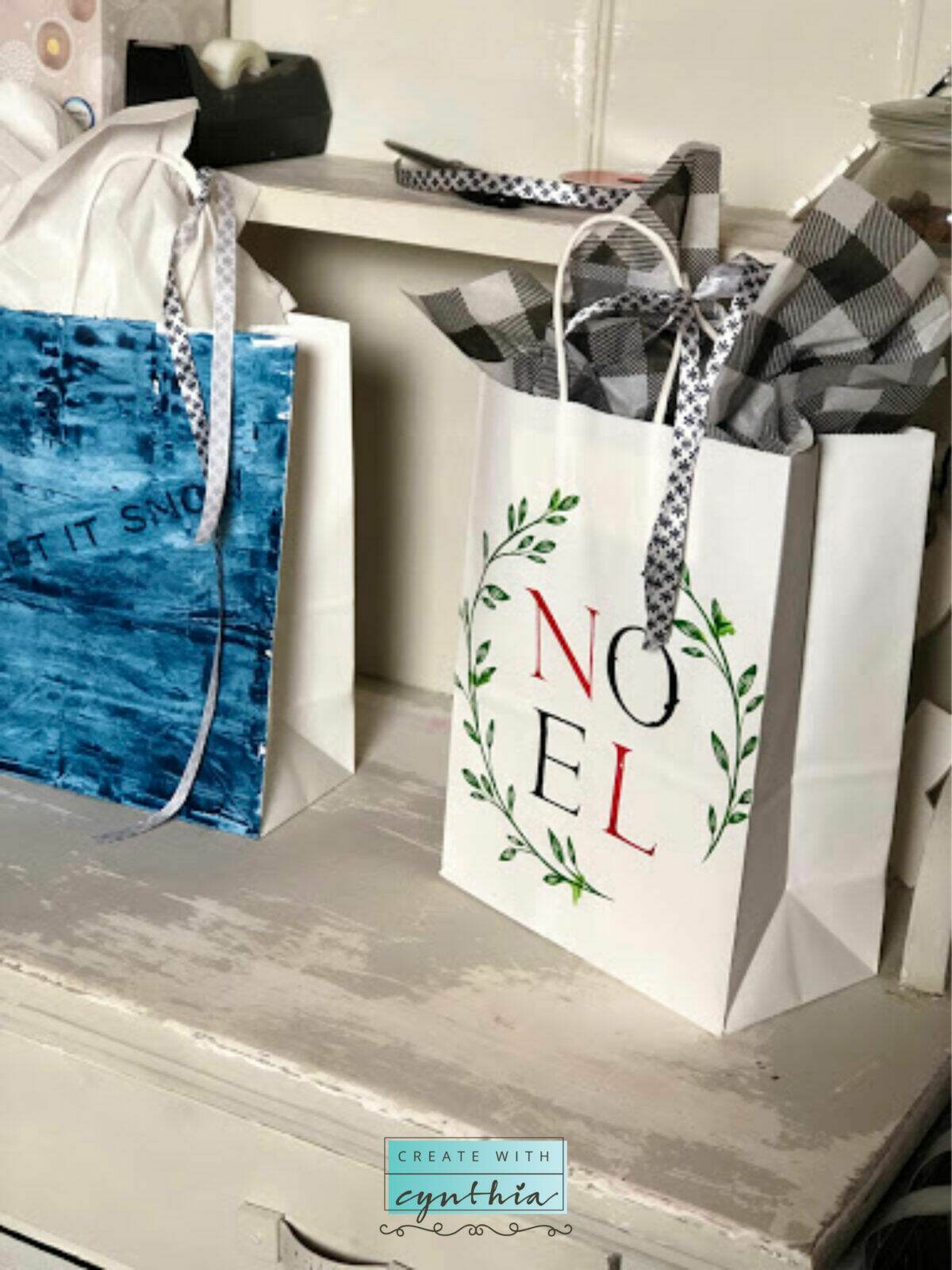 Make Gifting Personal with One of a Kind Gift Bags! | Create With Cynthia