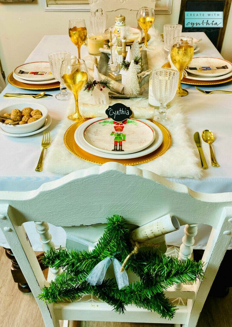 Nutcracker Christmas Table Decor! | Create With Cynthia