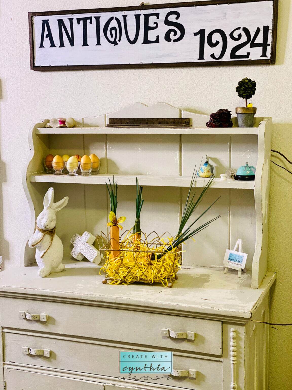 Vintage Spring Decorating with Carrots! | Create With Cynthia