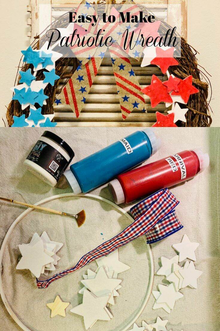 Easy to Make Patriotic Wreath! | Create With Cynthia